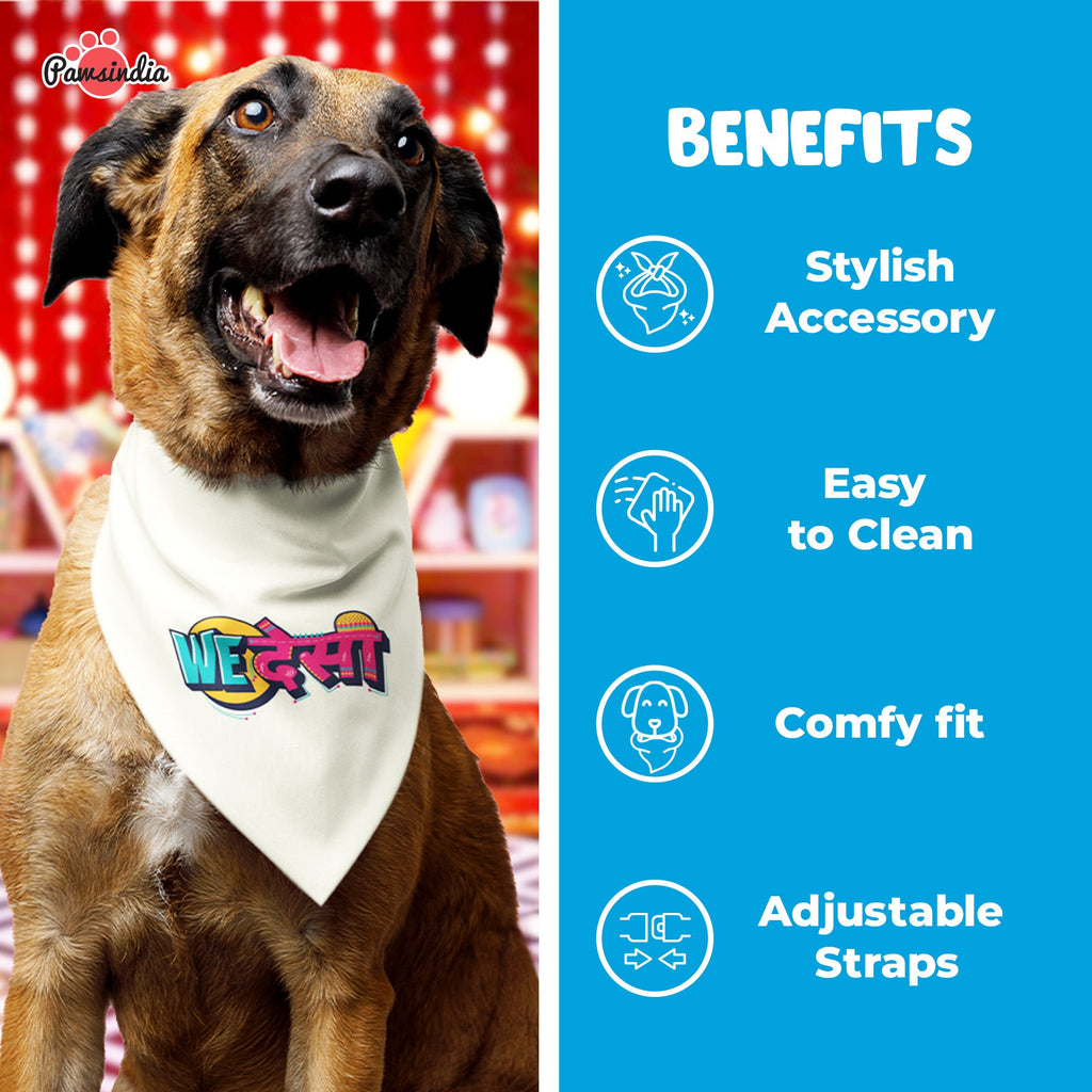 PawsIndia Pet Bandana - Super Boy - Blue – Pawsindia
